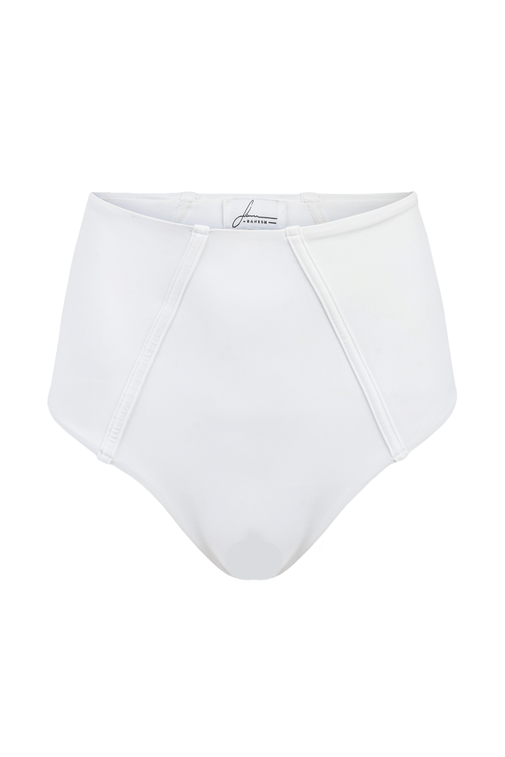 White High Waist Bikini Bottoms Chic & Classic Fit|Sama Danesh